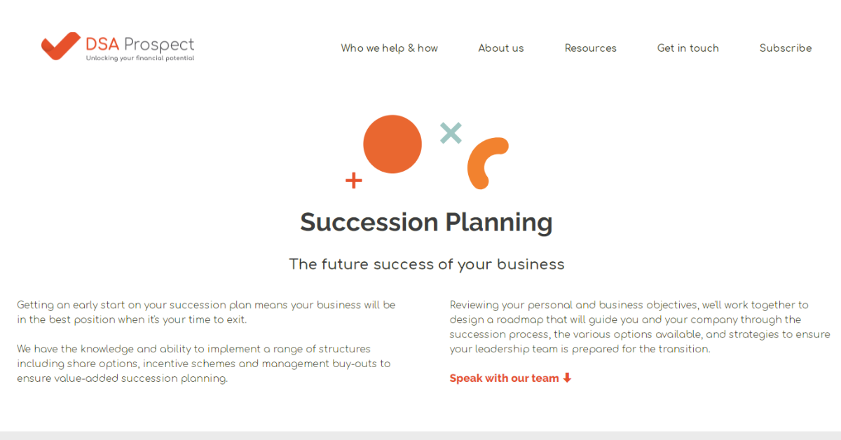 Succession Planning Services